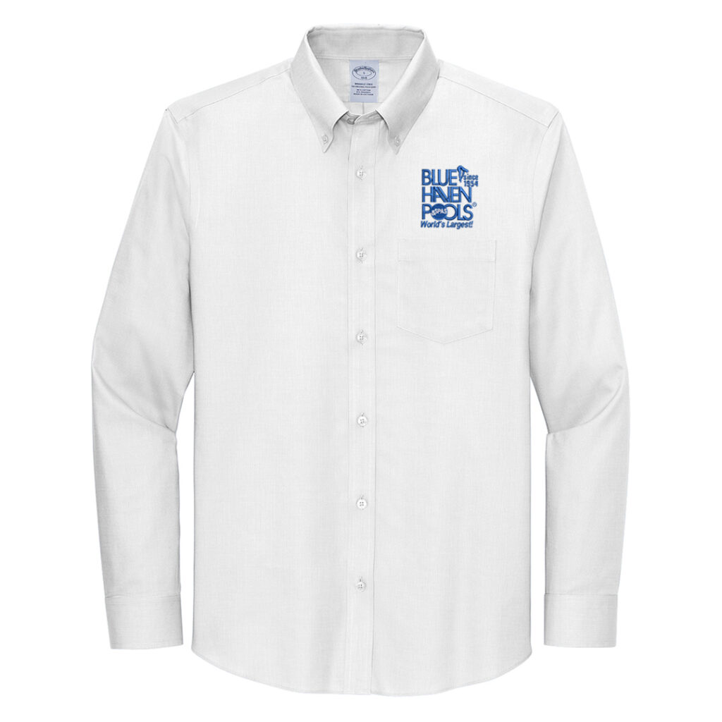 BB18002 Brooks Brothers® Wrinkle-Free Stretch Nailhead Shirt - BH ...